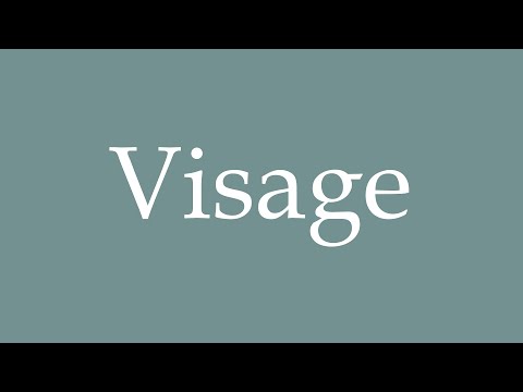 How to pronounce ''Visage'' correctly in French