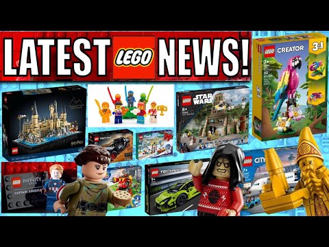LATEST LEGO 2023 NEWS! Star Wars, Ninjago, Creator, Harry Potter, City + MORE!