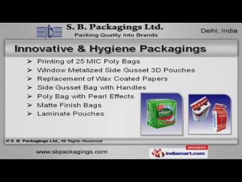 S.B. Packagings Pvt. Ltd., New Delhi - Manufacturer of Laminates ...