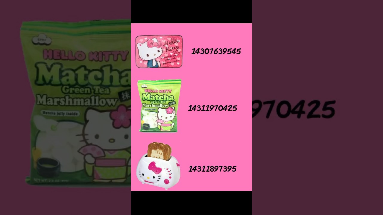 Hello Kitty Set (made by me) #roblox #hellokitty #bloxburg #bloxburgdecals #bloxburgdecalcodes #fyp