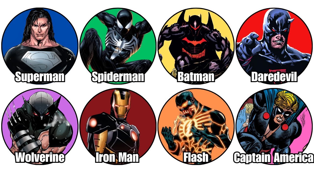 Every Superhero Black Suit Explained in 25 Minutes