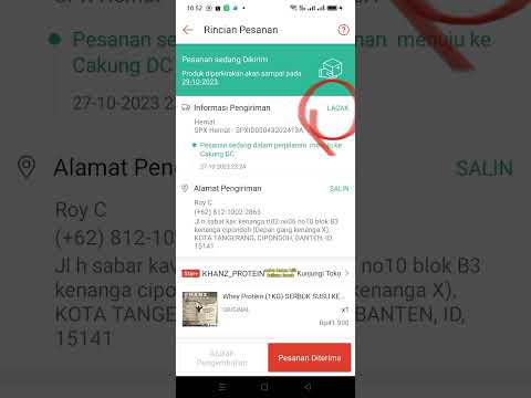 paket lama sampai lakukan hal ini