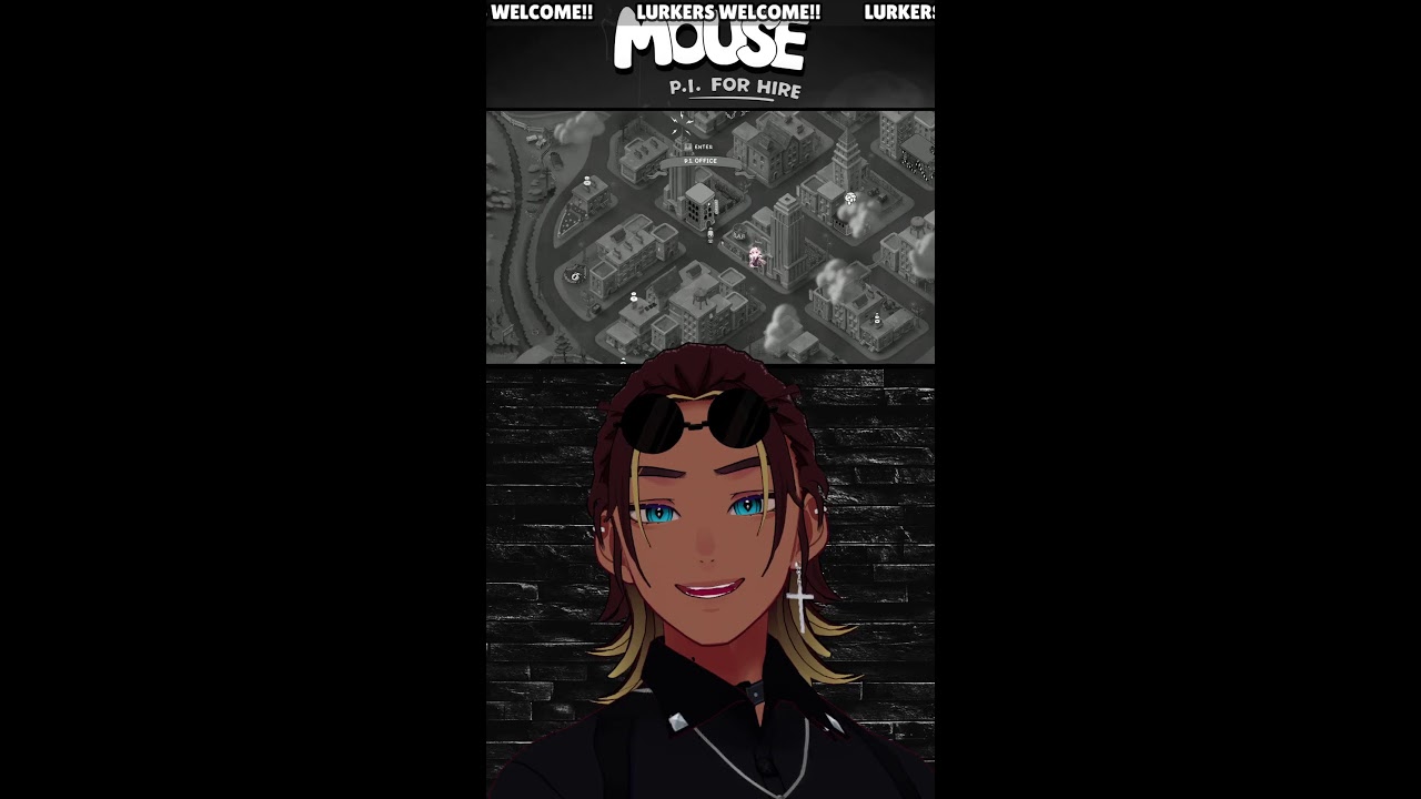 This house ain't big enough for two mice... 【Mouse P.I. for Hire】 (Portrait)