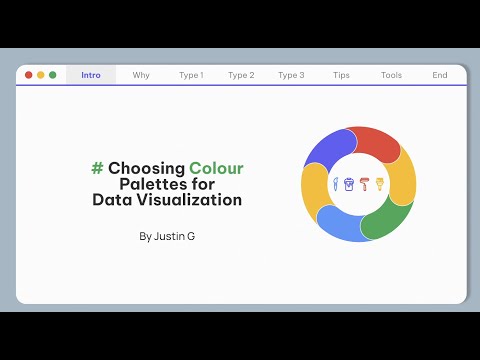 Tips on choosing Colours and Colour Palettes for Data Visualization