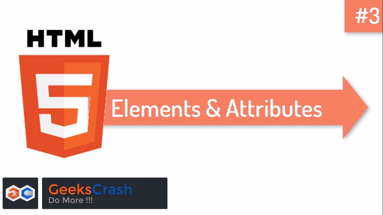 HTML Tutorials For Beginners #3 - HTML Elements and Attributes