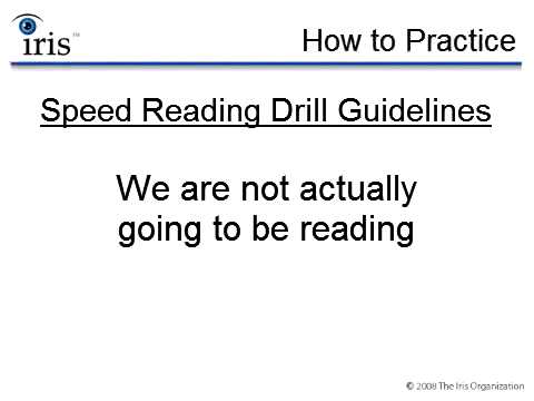 (4/6) Free Speed Reading Course