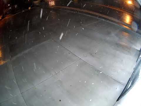 Lloydminster Alberta wind storm blowing sign off Oct 25, 2019.