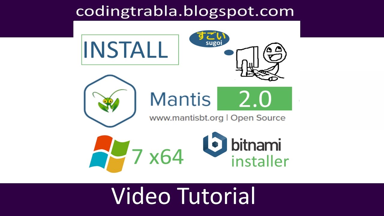 Install Mantis 2.0 ( MantisBT ) via Bitnami on Windows 7 - opensource php issue tracker byAO