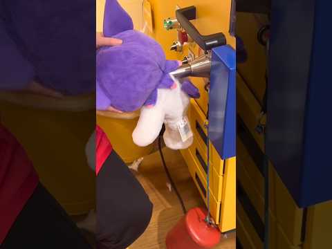 Purple Kuromi Build-A-Bear is so cute!!! #sanrio #buildabear #kuromi