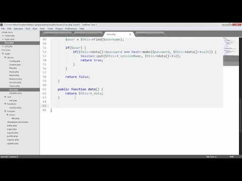 Learn PHP OOP Login Register System Checking Signed In Part 17 23 - Mind Luster