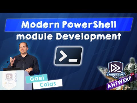 Modern PowerShell module Development - Gael Colas - PSConfEU 2024
