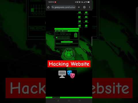 hacking website | Fake hacking | hacking website prank | hacking kase kare #tech #trending #pc #view