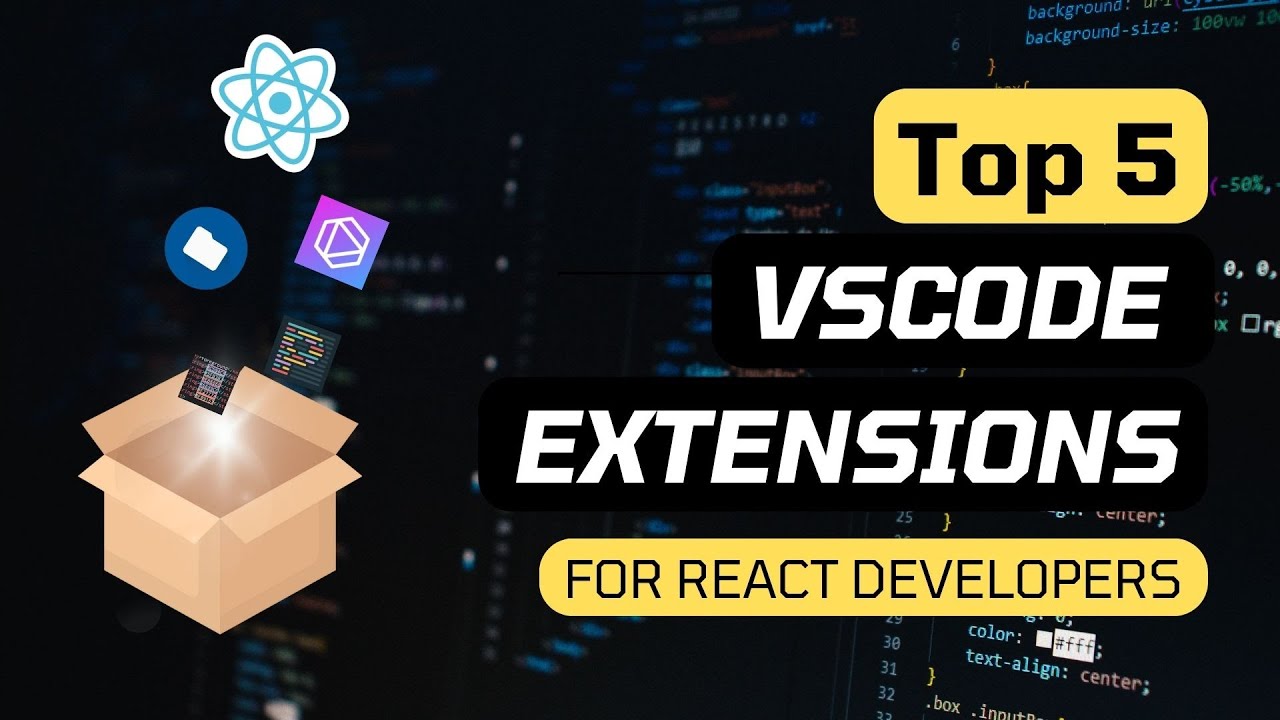 TOP 5 VSCode Extensions for React Developers
