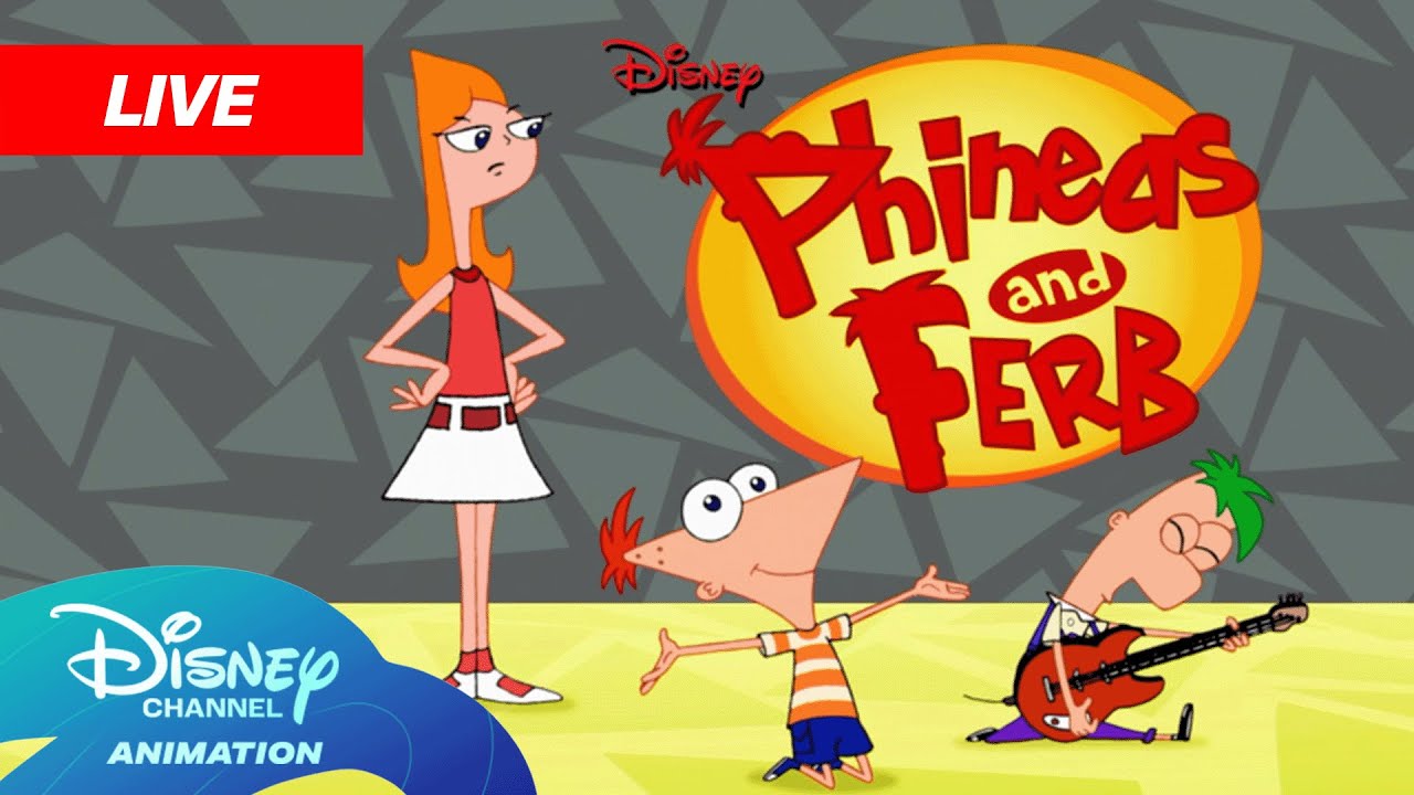 🔴 LIVE! Phineas and Ferb Season 1 Full Episodes! | @disneychannelanimation  ​