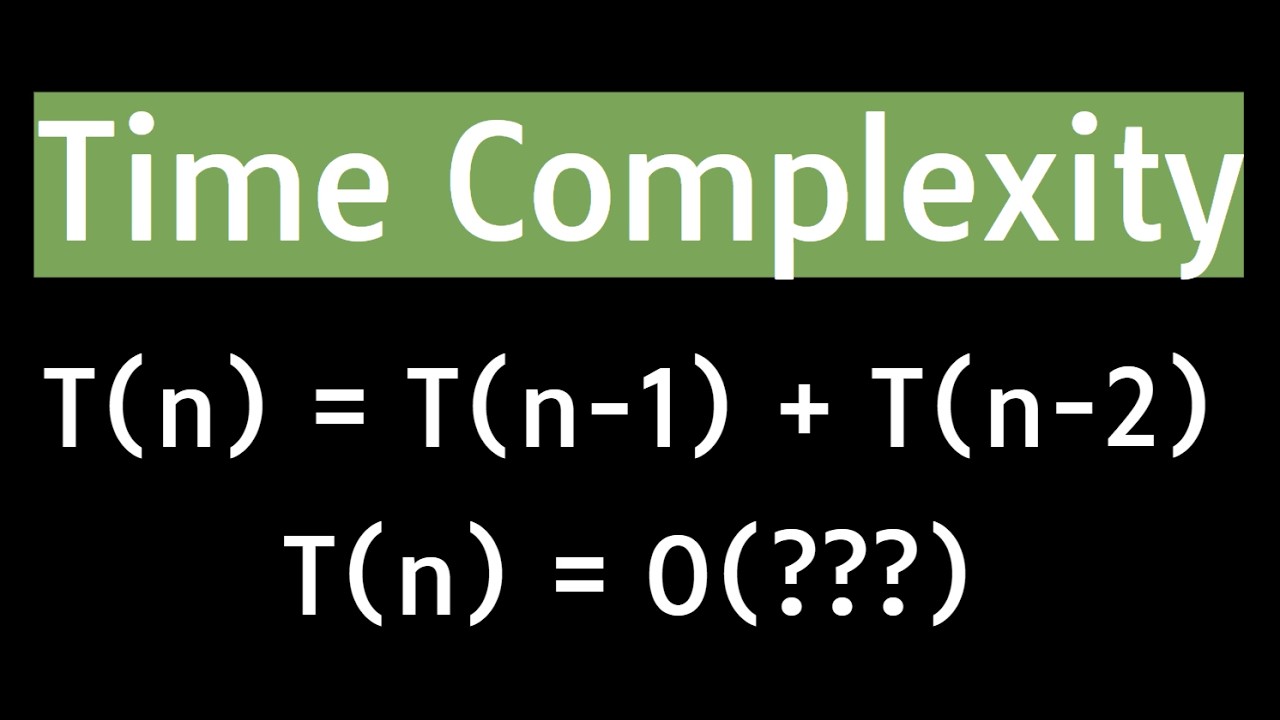 Time Complexity: ALL you need for Coding Interview