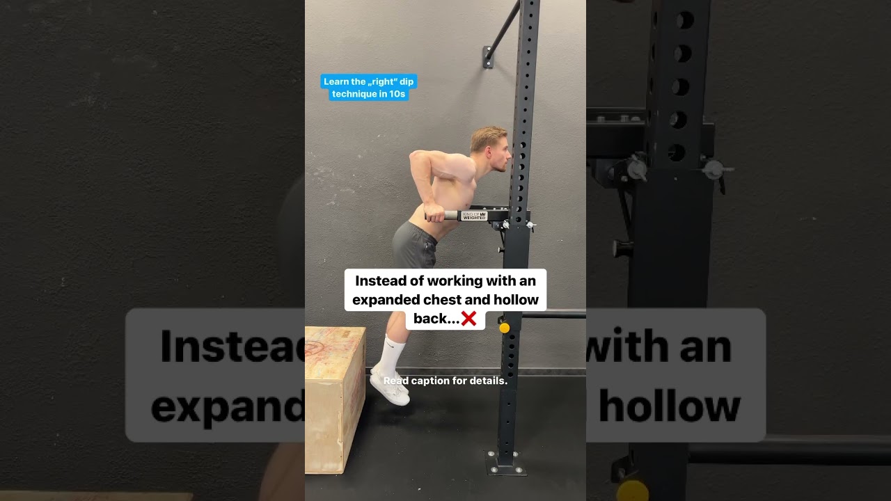 Learn how to dip 'right'