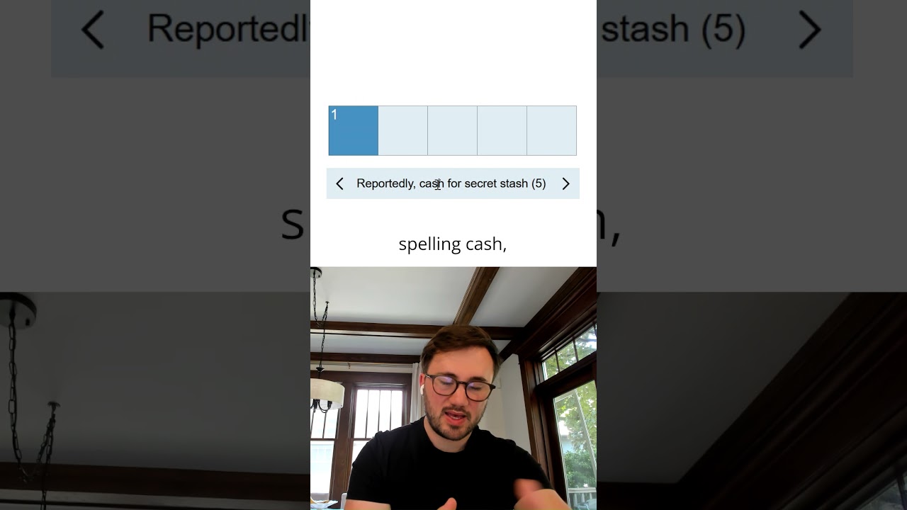 #145: Reportedly, cash for secret stash (5)