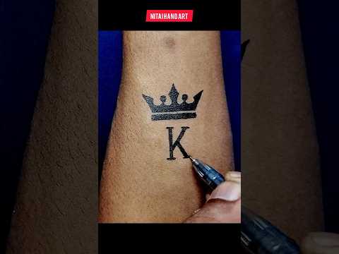 King tattoo ???? #king #tattoo #viral #shorts