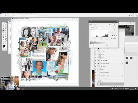 First and Last Digital Scrapbooking Pages with Photobook CoverSet Guidance
