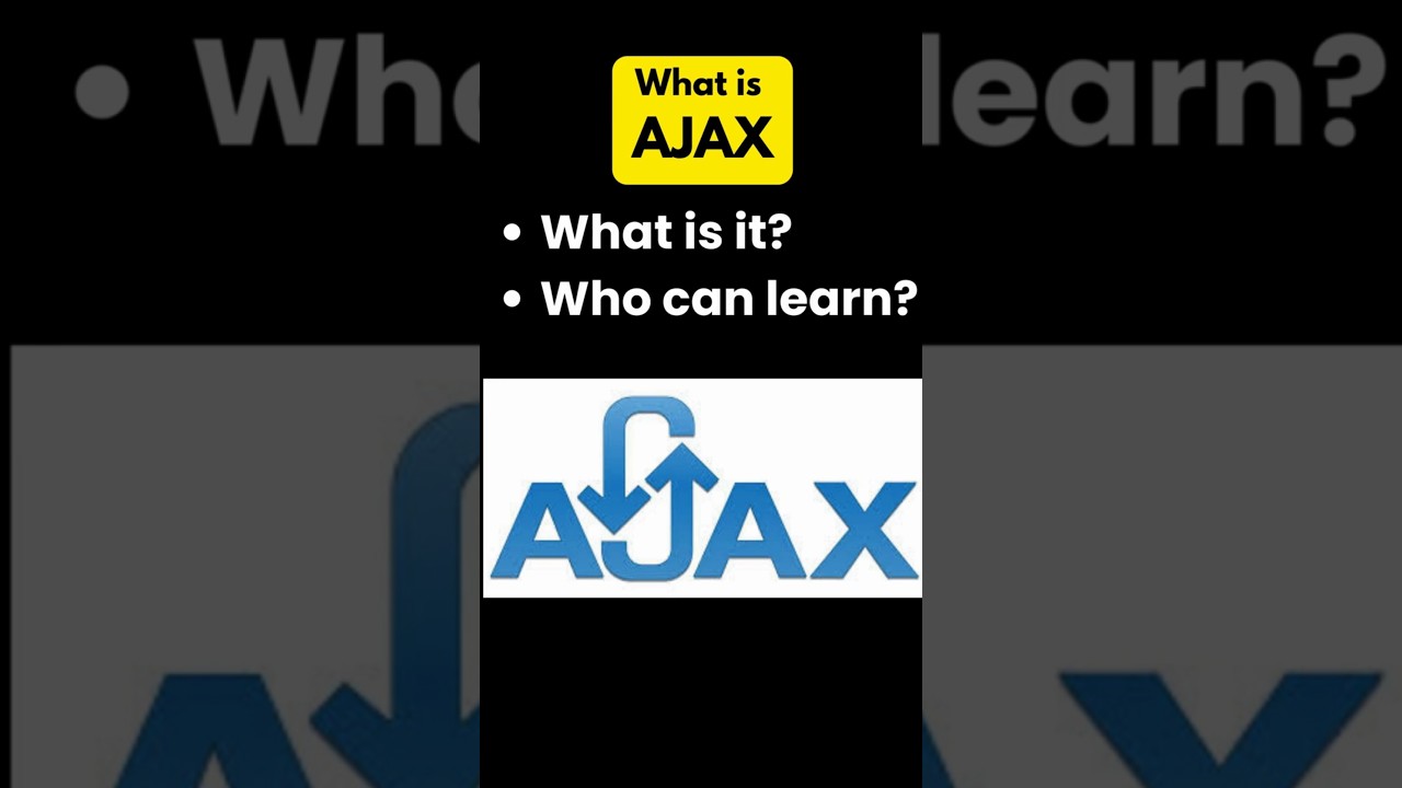 How to Master AJAX in 2025 Skills, Certifications, and Jobs #AJAX#WebDevelopment#JavaScrip