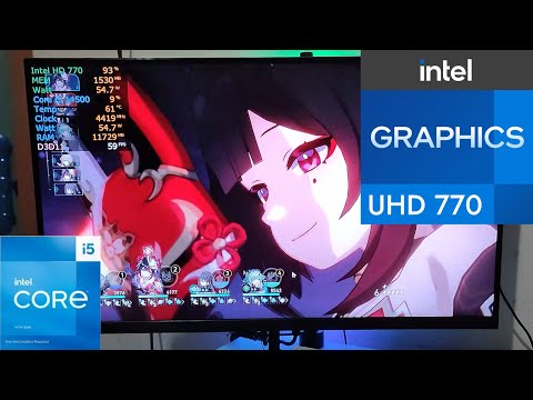 Intel® UHD Graphics 770 Gaming test