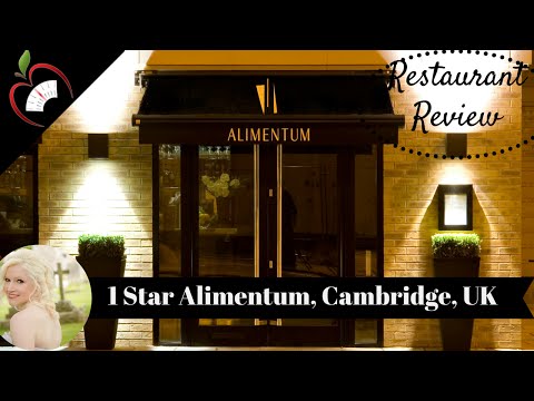 1 Michelin Star Restaurant Review: Alimentum, Cambridge
