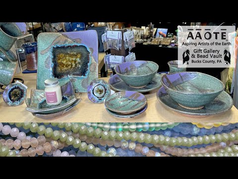 AAOTE Gift Gallery and Bead Vault, open weekly in Dublin, Pennsylvania