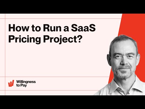 How to Run a SaaS Pricing Project?