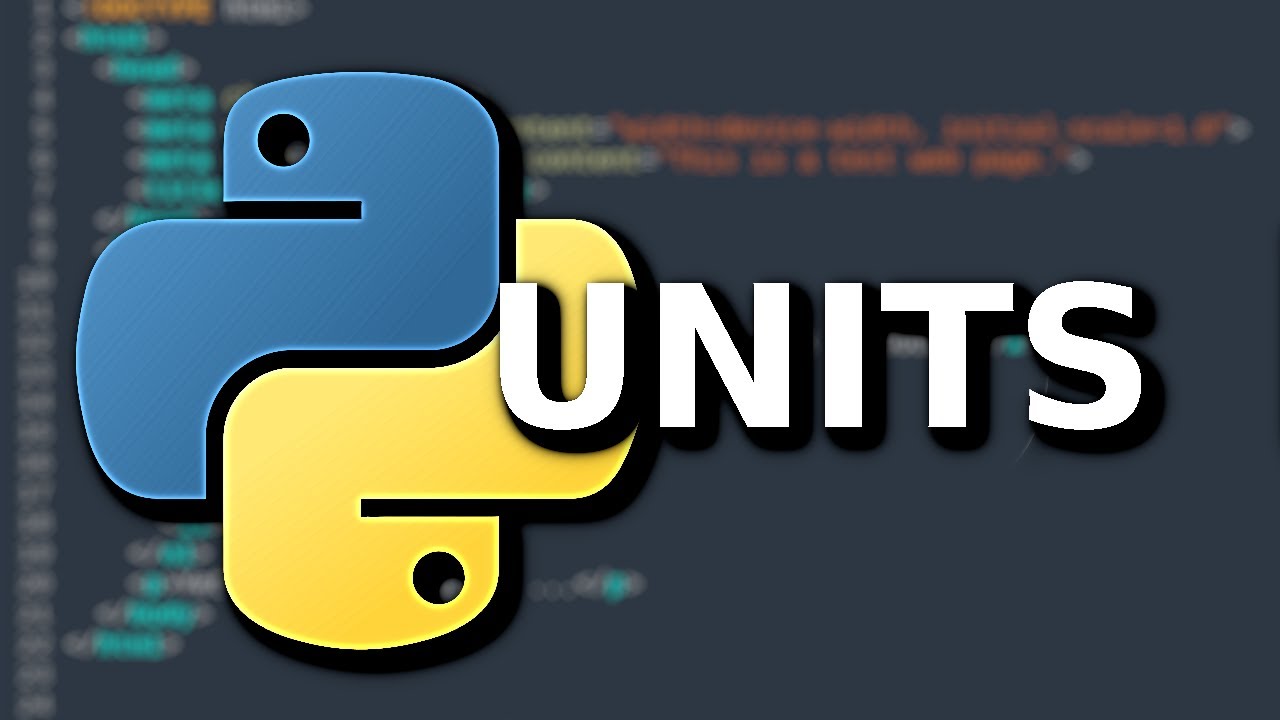 Converting Units in Python