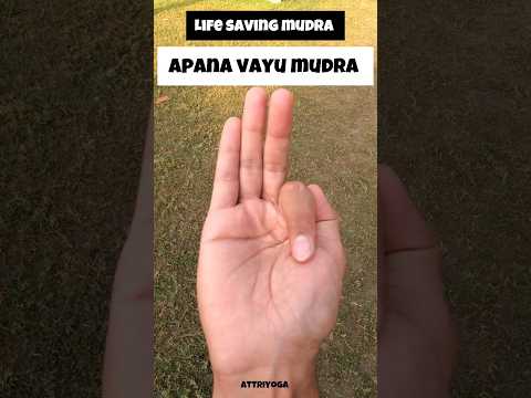 Life saving mudra | apana vayu mudra #yoga #shorts #youtubeshorts #mudra #viral