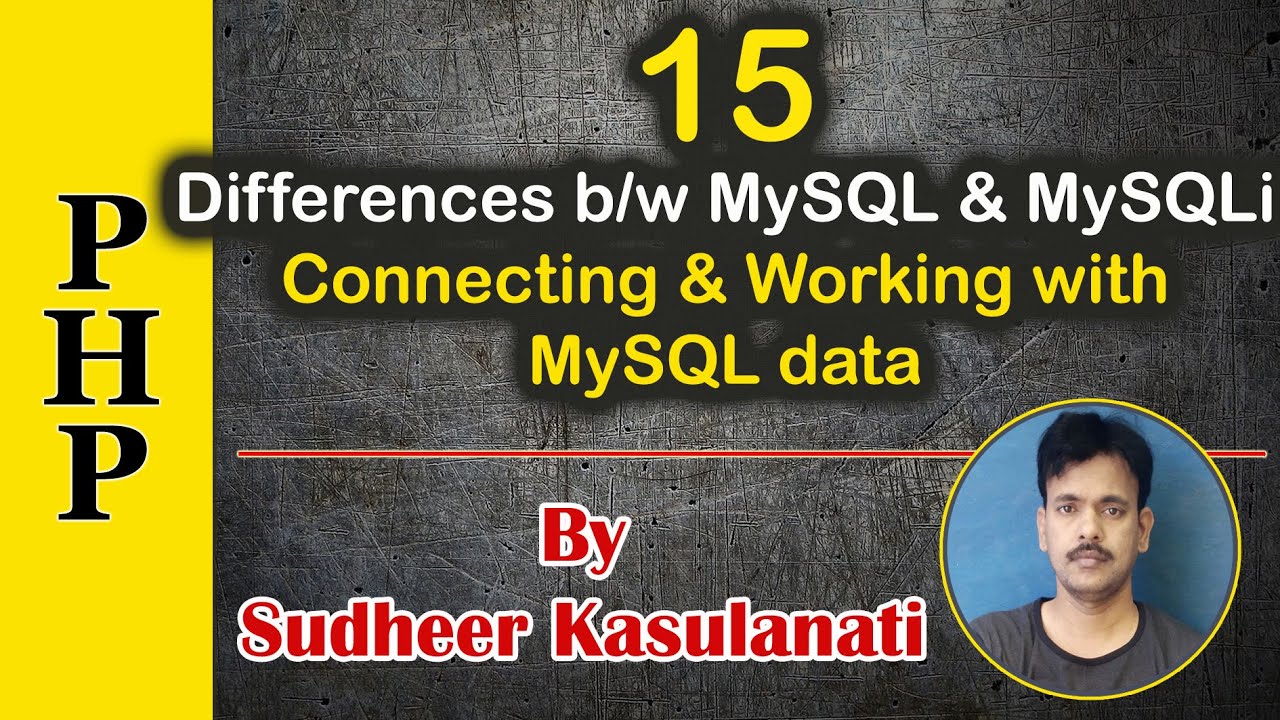PHP 15 - Connect MYSQL Database