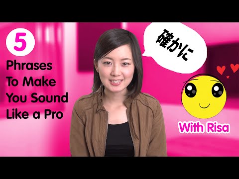 Learn 5 Japanese phrases to make you sound like a pro!