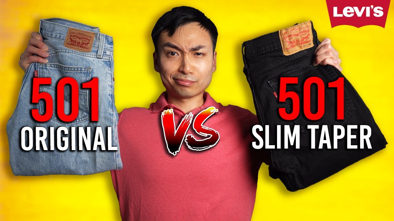 Which Jean Is Better? | Levi's 501 Original vs 501 Slim Taper