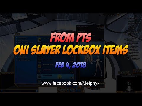 From PTS - Oni Slayer Lockbox | Champions Online