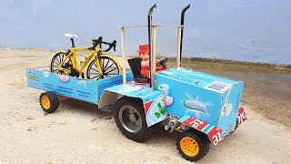 Mini Tractor From Colgate Toothpaste Box Machine Man Watch HD Mp4 Video ...