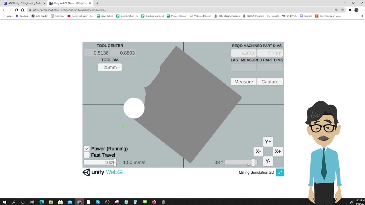 Milling Machine Simulator Intro