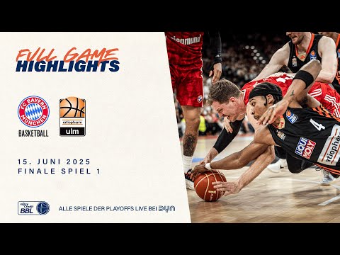 FC Bayern München Basketball vs. ratiopharm ulm - Full Game Highlights - Finale Spiel 1, 2024/25