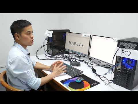 How to install a Dual Monitor KVM Switch