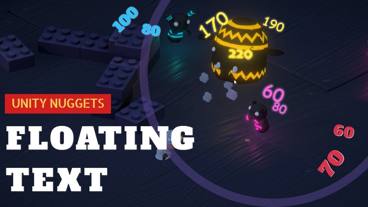 How to do a Floating / Popup Text with Unity