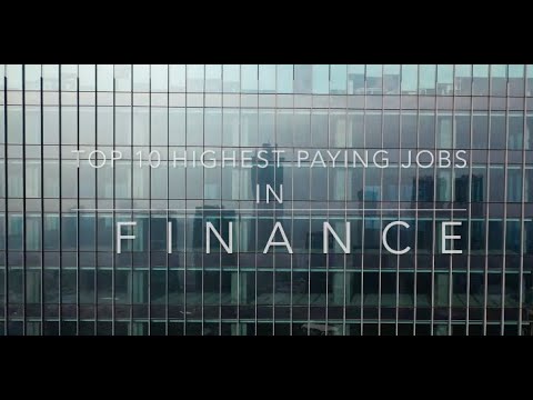 Top 10 Highest-Paying Jobs in Finance in 2020 (Part 1)