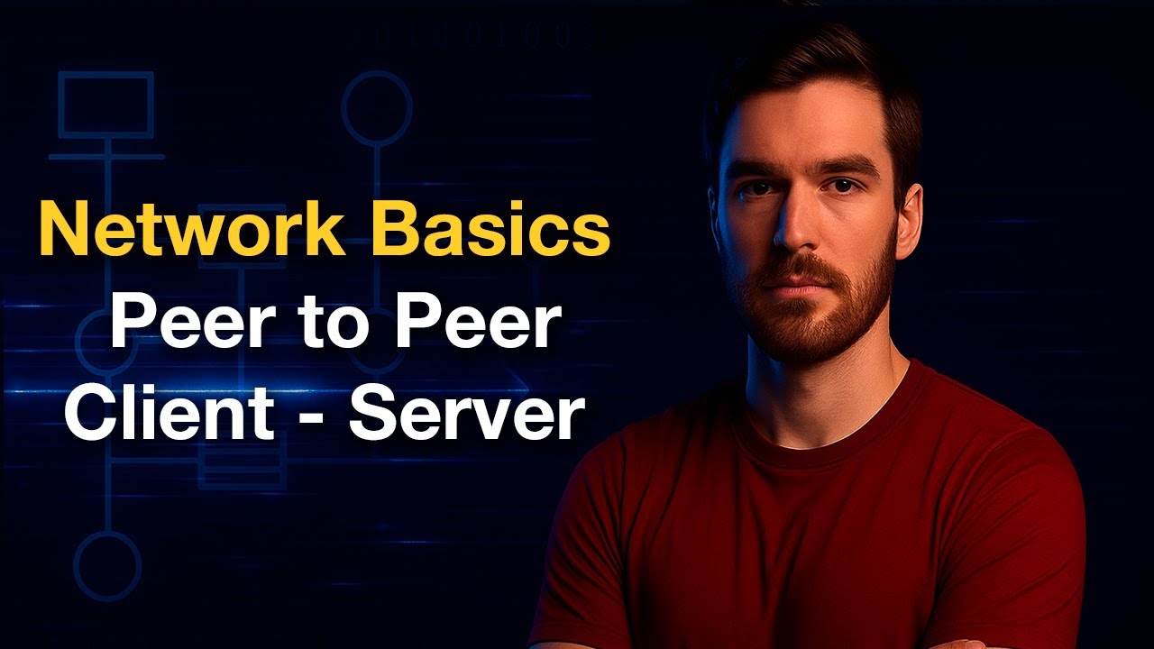 Introduction to Networking Part 16 | Network Basics for Beginners - Peer to Peer(Client/Server)