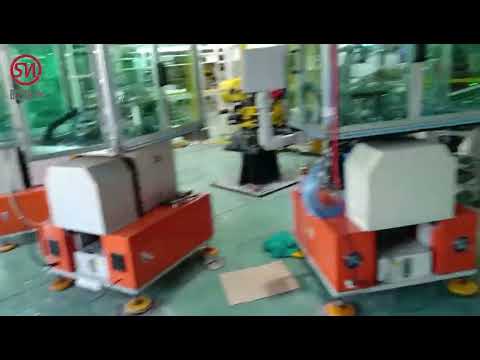 Dual-Station Single-Flyer Rotor Winder