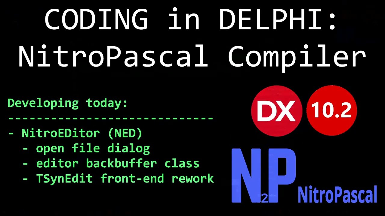 CODING in DELPHI: NitroPascal Compiler | p.6