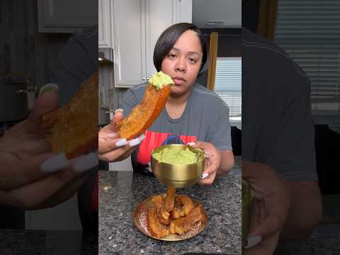 Chicharrones and Avocado spread! Fried pork belly! #foodie
