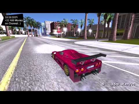 Mosler Super GT Grand Theft Auto San Andreas Mod _REVIEW
