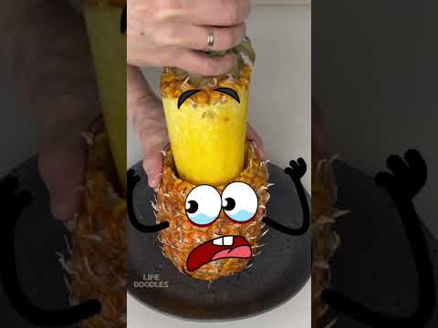 Life Doodles | Pineapple 🍍 #lifedoodles #shorts #doodle #pineapple #cartoon #shortvideo