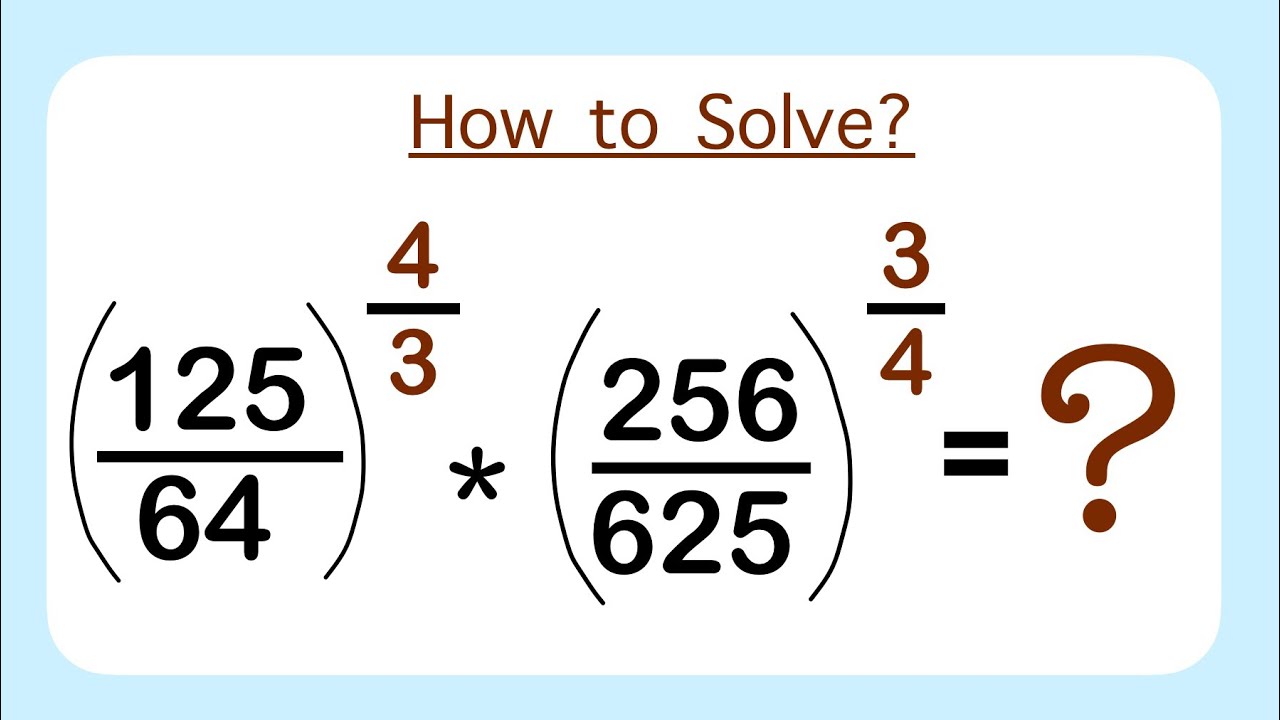 Nice Exponent Simplification |Exponent Problem |Math Exponent Problem |Simplification|Simplify