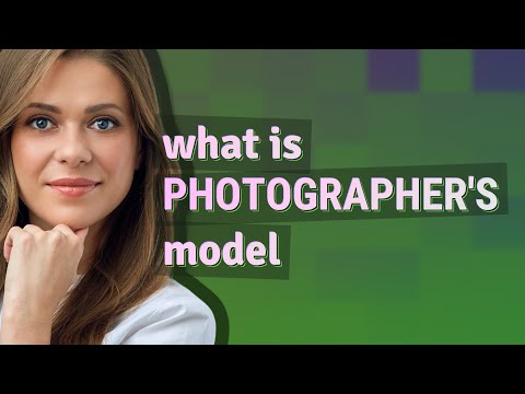 Photographer's model | meaning of Photographer's model
