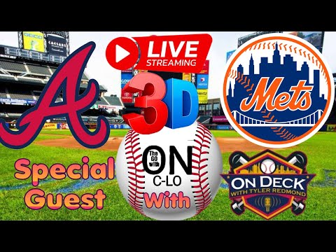 🔴Atlanta Braves vs New York Mets. Live MLB Baseball. Live Play by Play & 3D Presentation and more!