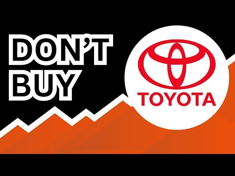 DON'T BUY Toyota Stock (Until You Watch This Analysis) #TM